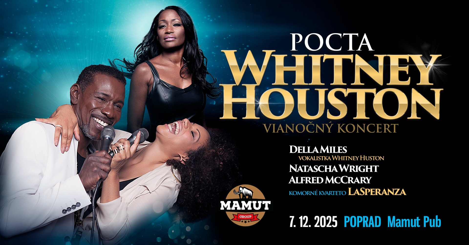 Vianočný koncert: Pocta Whitney Houston | Slovakia Travel
